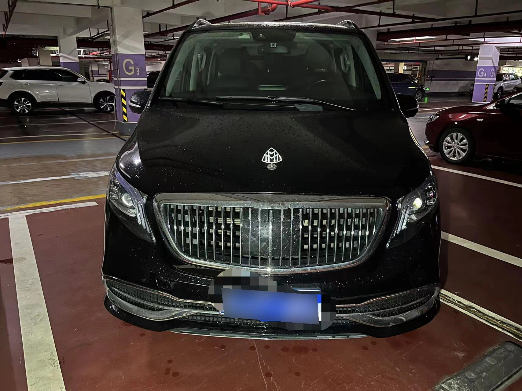 Mercedes-Benz V260 Exclusive Edition - Elegant White, Modified to Black ...