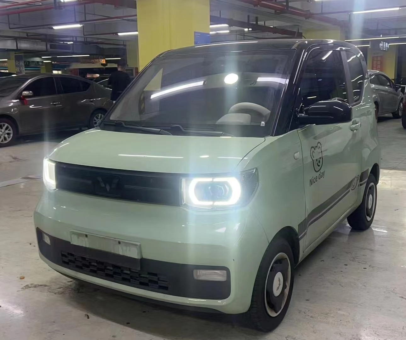 Wuling Mini 170 Macaron - Low Mileage, Creamy Green Color, Loaded with ...