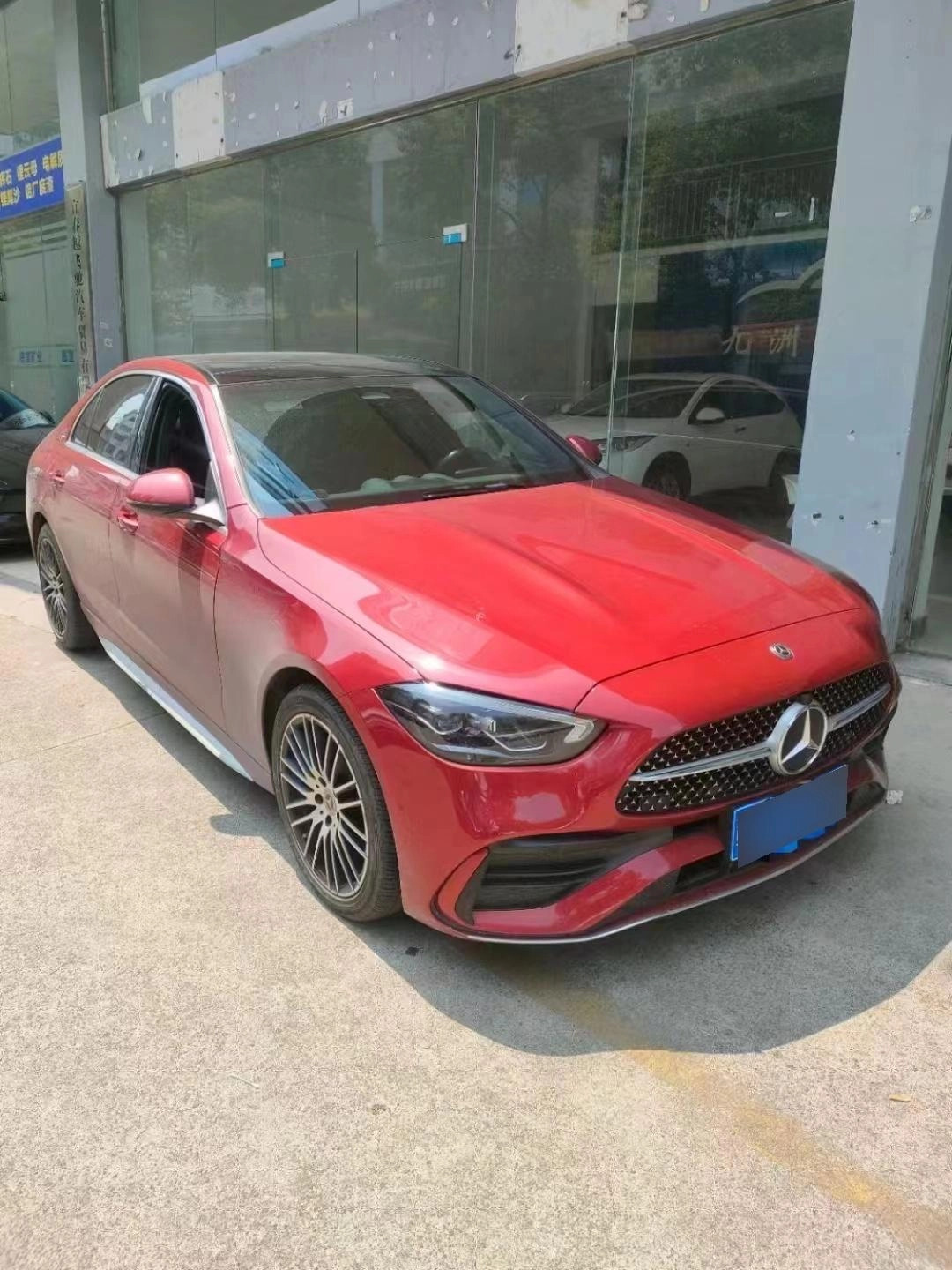 2022 Mercedes-Benz C260L - Low Mileage, Red Black Color, 1.5L Engine ...
