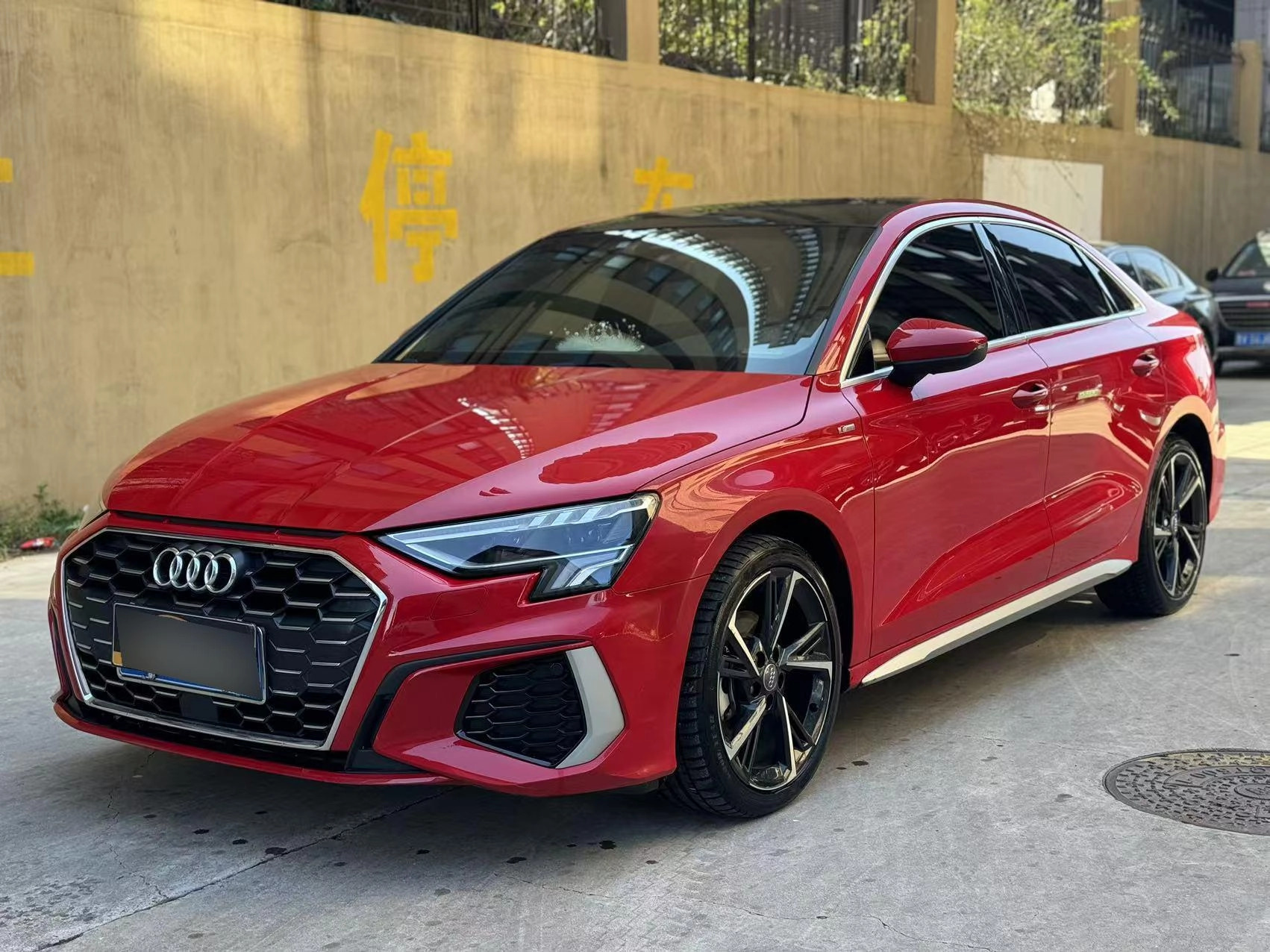 Audi A3L 2021 - Left Front Fender Repainted - Buy and Import Chinese ...