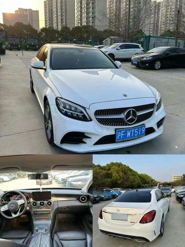 Sleek Mercedes-Benz C260L Sport - 2020 Auto, Euro 5 Emission, White ...