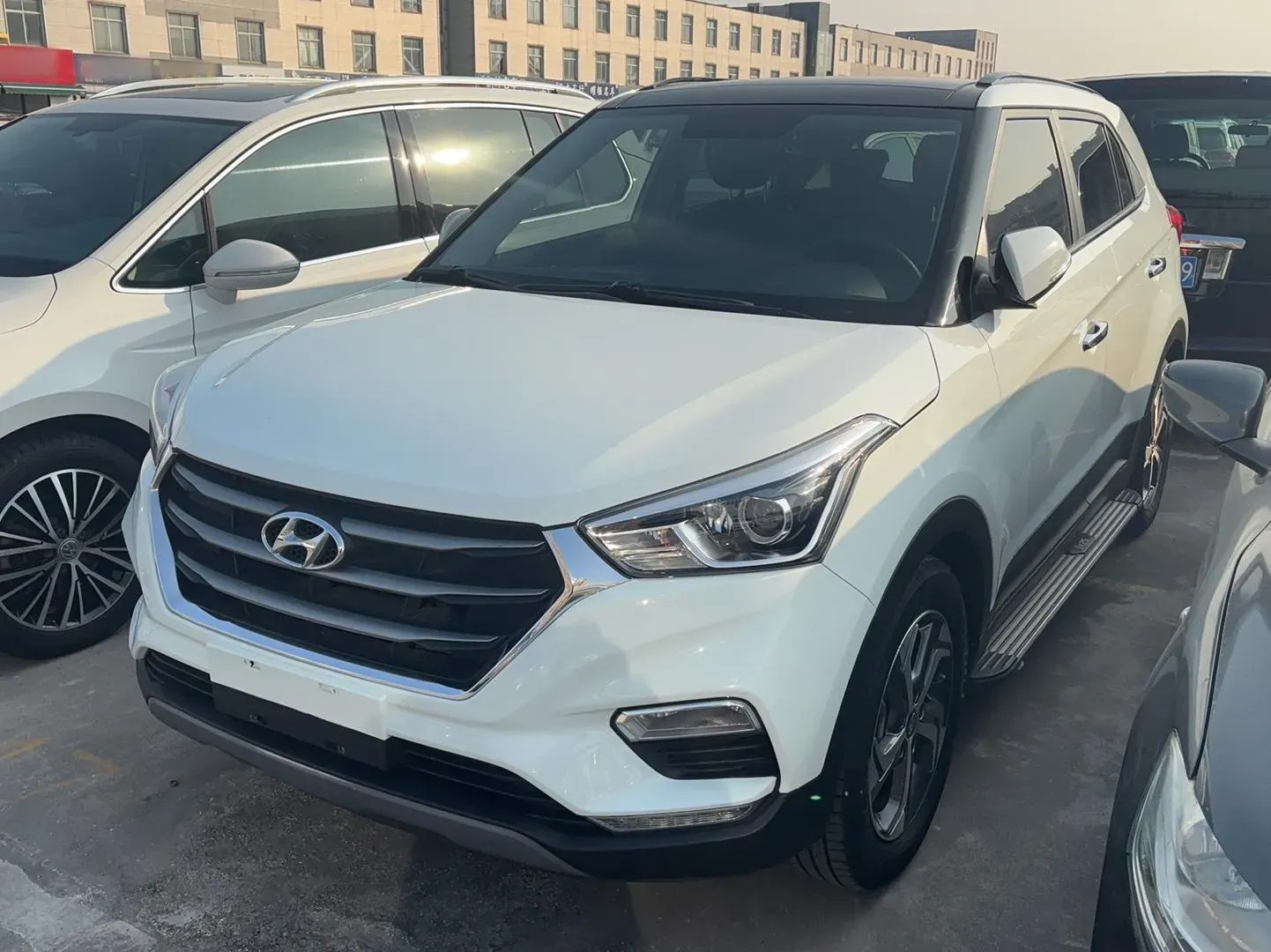 Hyundai ix25 2017 1.6L 125HP L4 voiture d'occasion de 2017 à exporter de Chine pour le ...