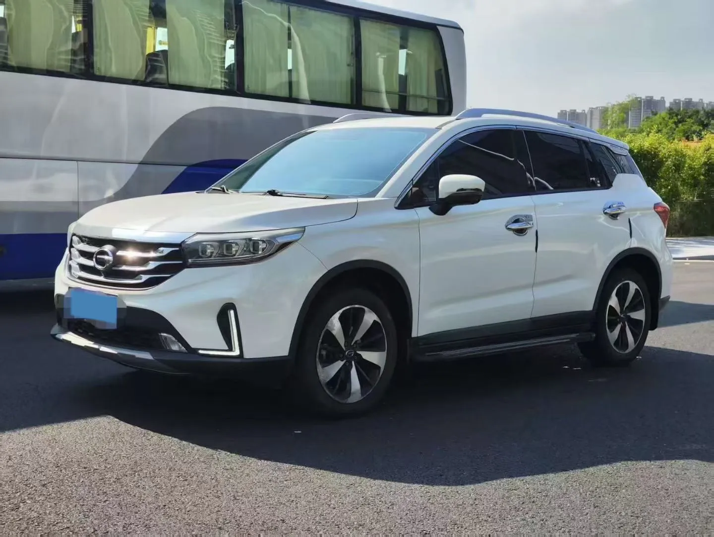 GAC Trumpchi GS4 2018 1.5T 152HP L4 voiture d'occasion de 2018 à exporter de Chine pour le ...