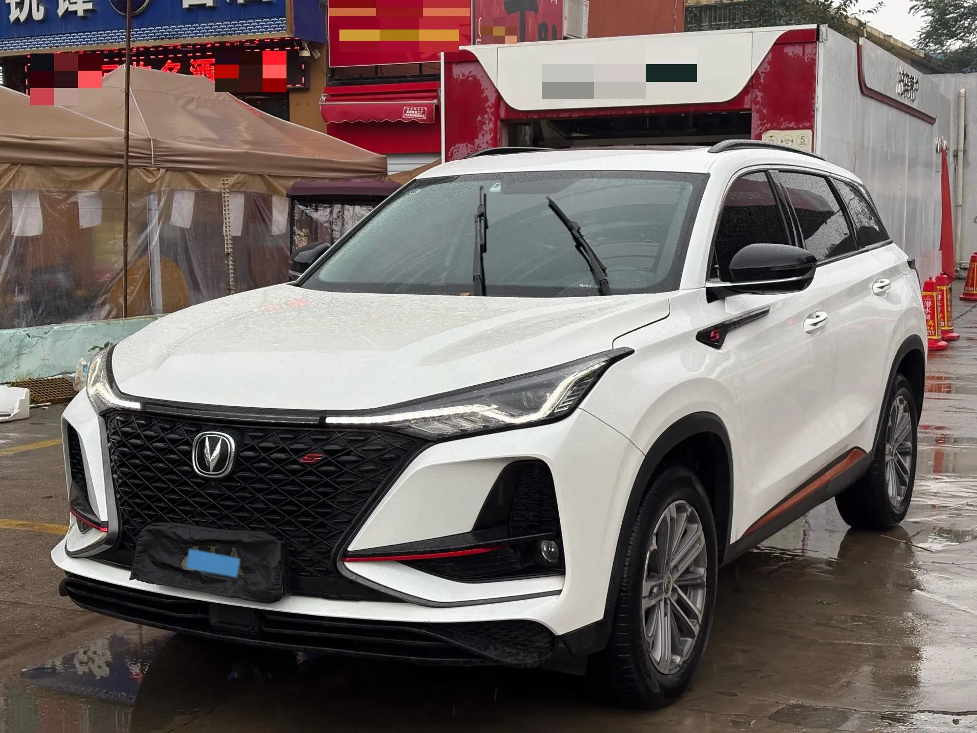 ChangAn CS75 Plus 2021 1.5T 178HP L4 voiture d'occasion de 2021 à exporter de Chine pour le ...