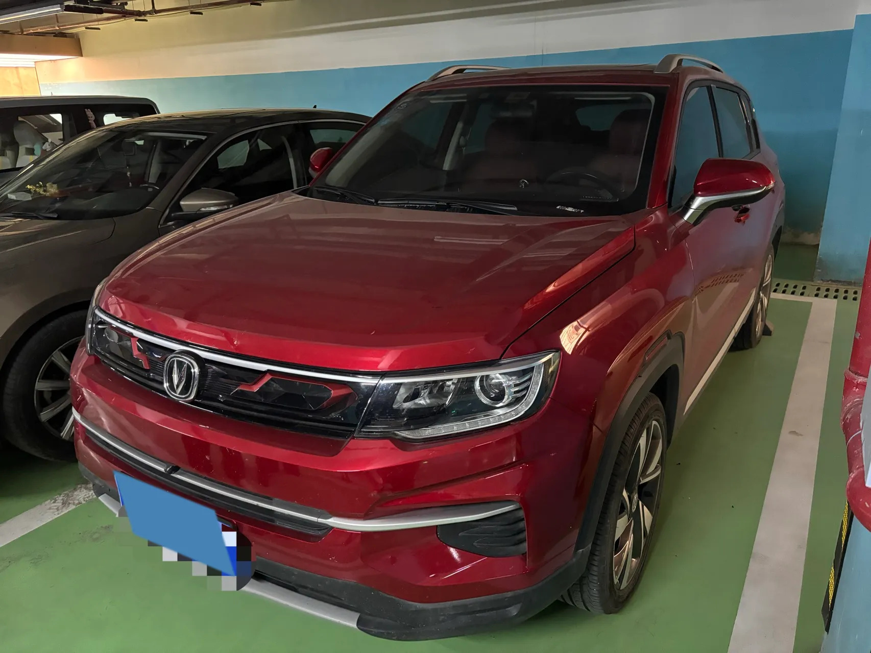 ChangAn CS35 Plus 2019 1.4T 158HP L4 voiture d'occasion de 2019 à exporter de Chine pour le ...