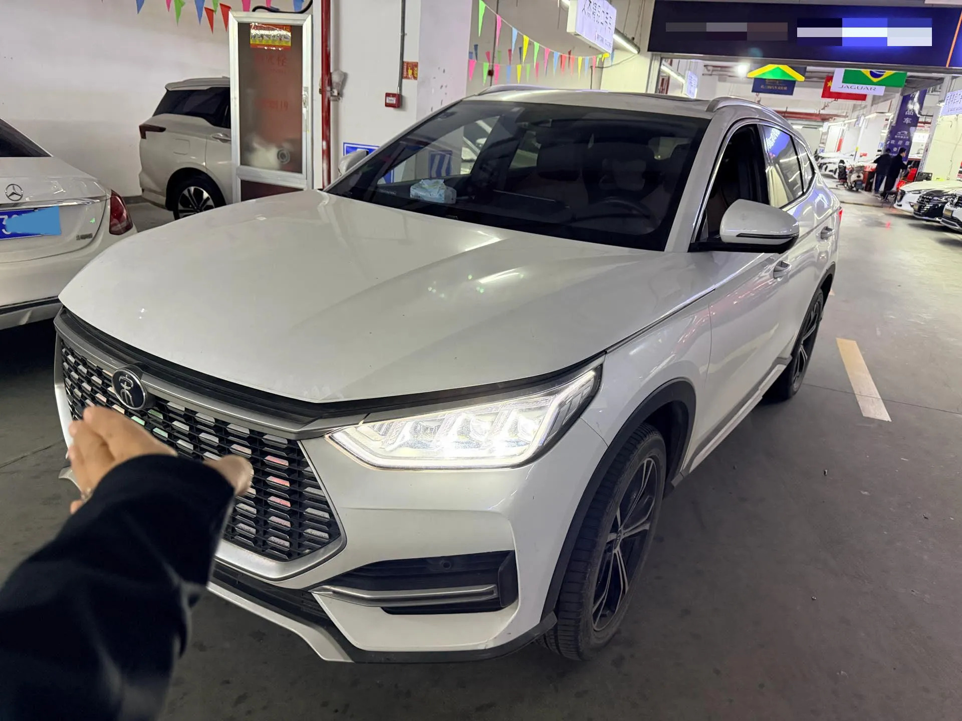 BYD Song Plus 2020 1.5T 185HP L4 voiture d'occasion de 2020 à exporter ...