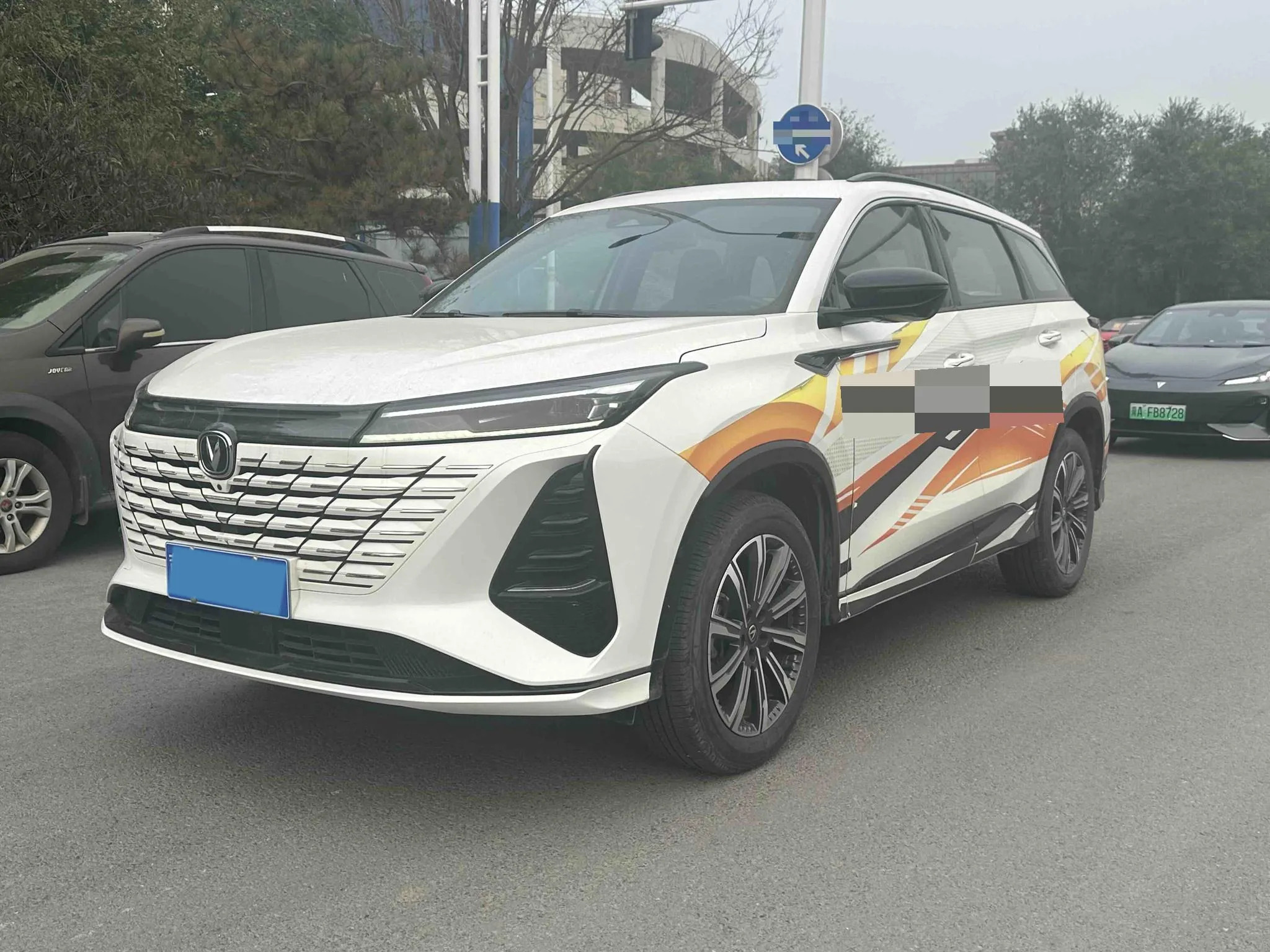 ChangAn CS75 Plus 2024 1.5T 188HP L4 voiture d'occasion de 2024 à exporter de Chine pour le ...