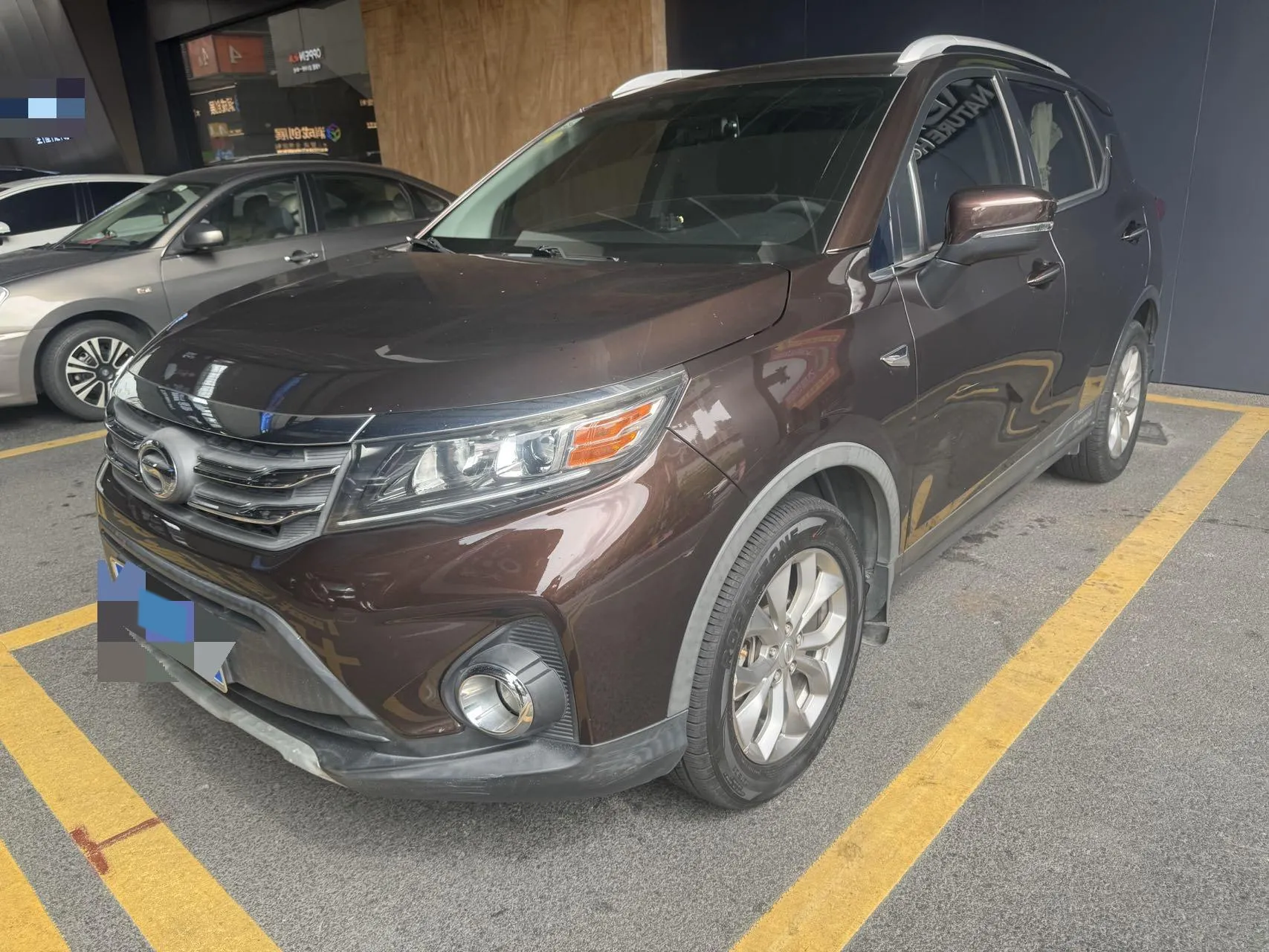 GAC Trumpchi GS3 2017 1.5L 114HP L4 voiture d'occasion de 2017 à exporter de Chine pour le ...