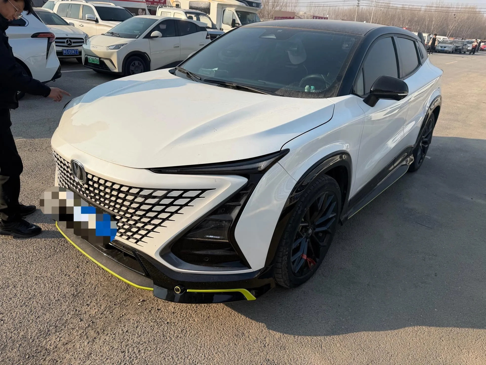 ChangAn UNI-T 2022 1.5T 188HP L4 voiture d'occasion de 2022 à exporter ...