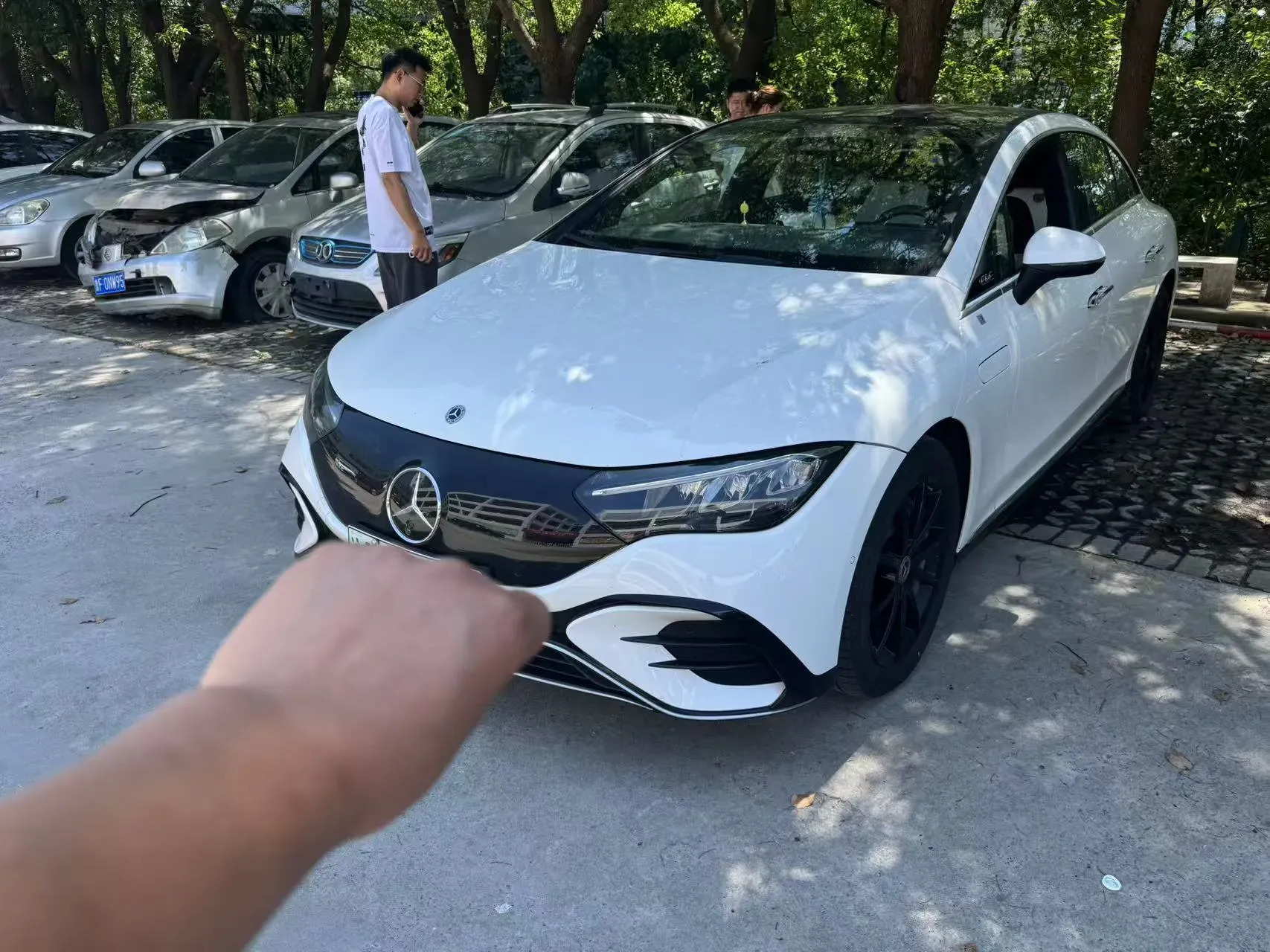 Used 2022 Mercedes-Benz EQE Class for Export from China ACU9214598 ...