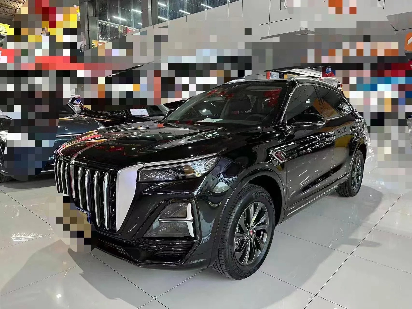 HongQi HS5 2023 2.0T 252HP L4 voiture d'occasion de 2023 à exporter de ...