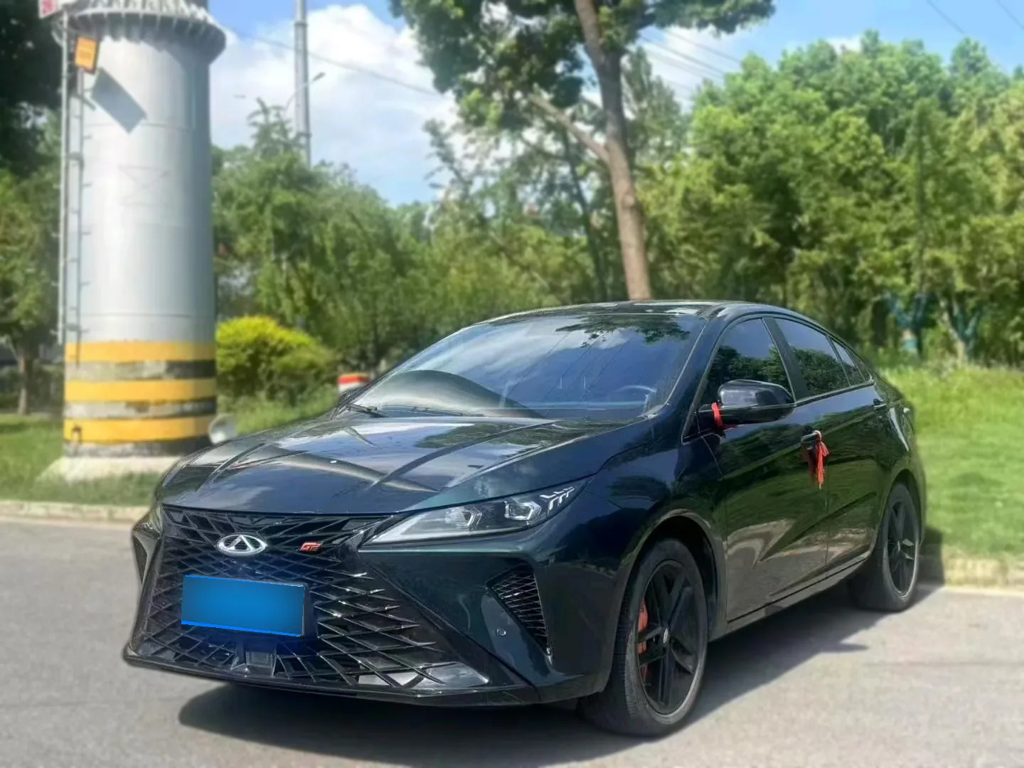 Chery Arrizo 5 GT 2022 1.6T 197HP L4 voiture d'occasion de 2022 à exporter de Chine pour le ...