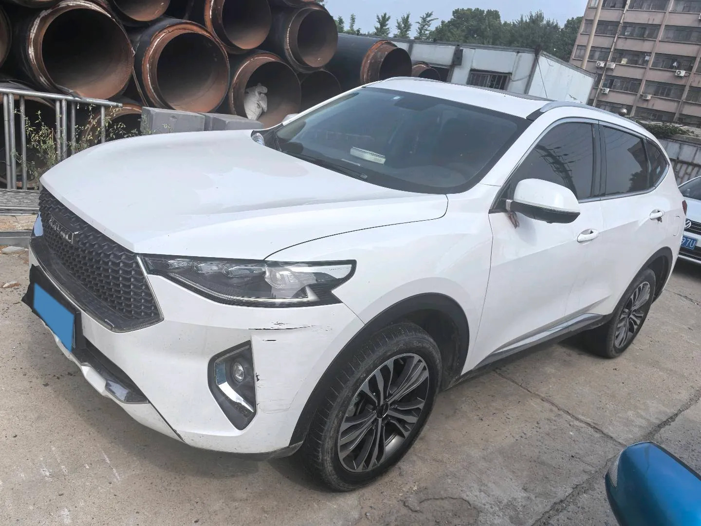 Haval F7 2020 2.0T 224HP L4 voiture d'occasion de 2020 à exporter de Chine pour le ACU9258663 ...