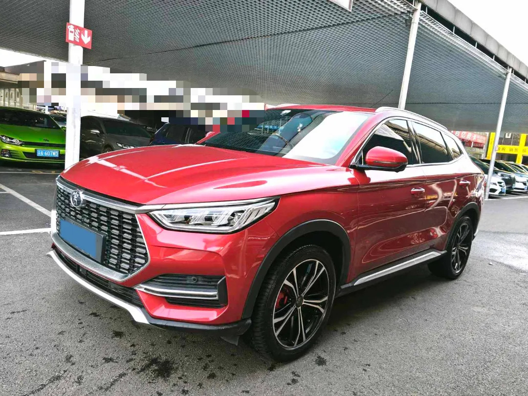 BYD Song Plus 2020 1.5T 185HP L4 voiture d'occasion de 2020 à exporter ...