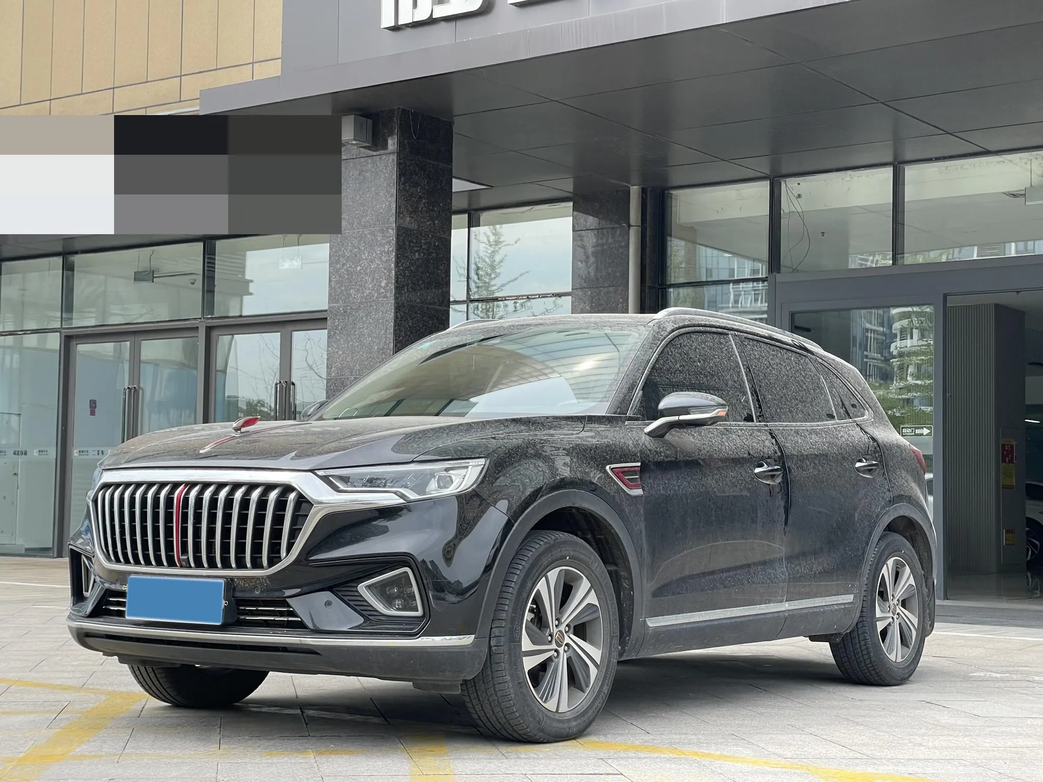 HongQi HS5 2019 2.0T 224HP L4 voiture d'occasion de 2019 à exporter de ...