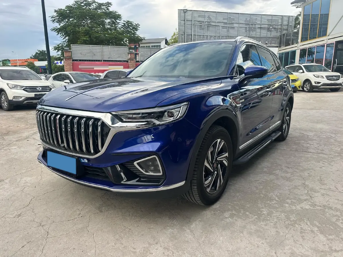 HongQi HS5 2022 2.0T 224HP L4 voiture d'occasion de 2022 à exporter de Chine pour le ACU9379463 ...