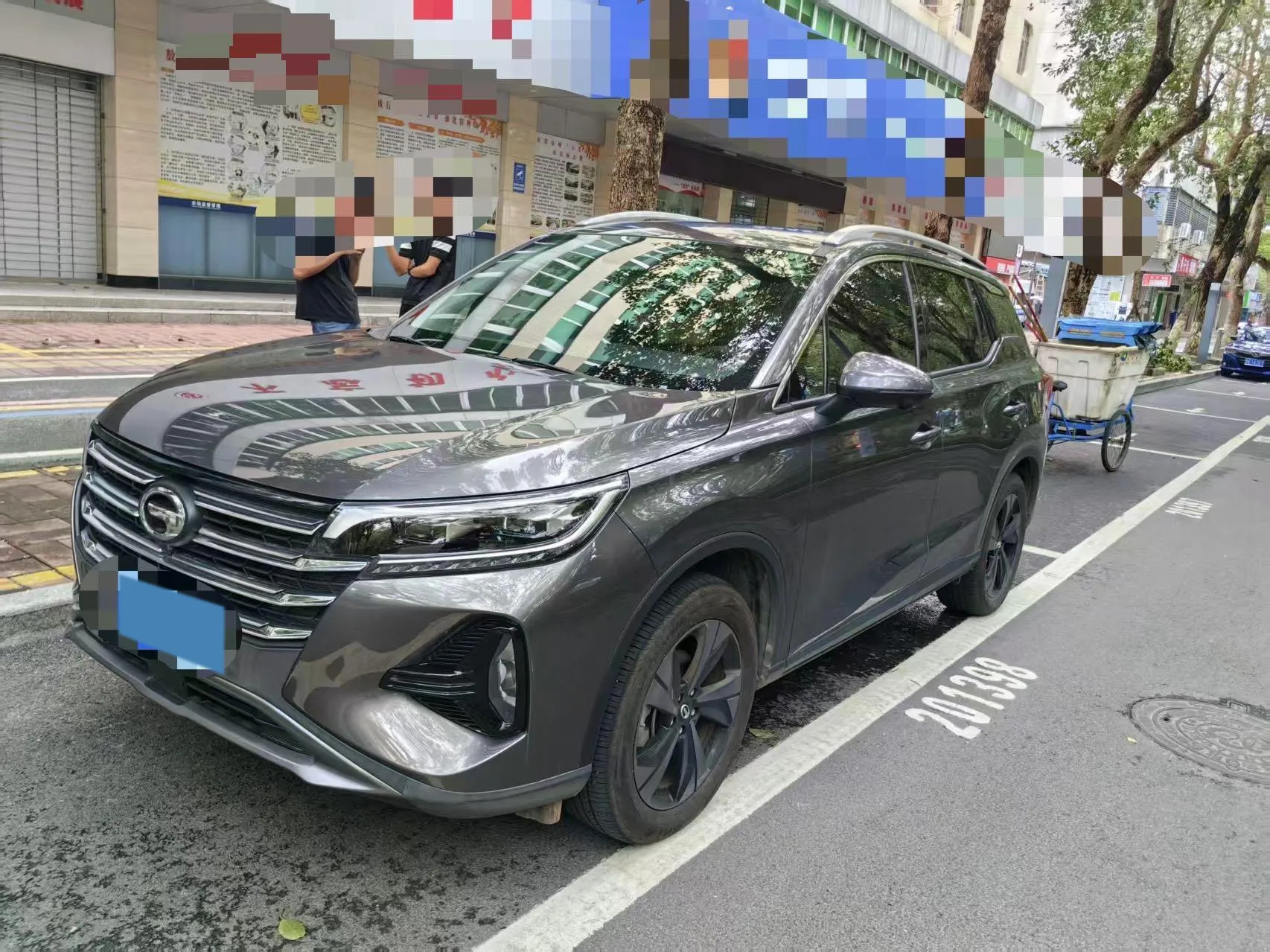 GAC Trumpchi GS4 2023 1.5T 177HP L4 voiture d'occasion de 2023 à exporter de Chine pour le ...