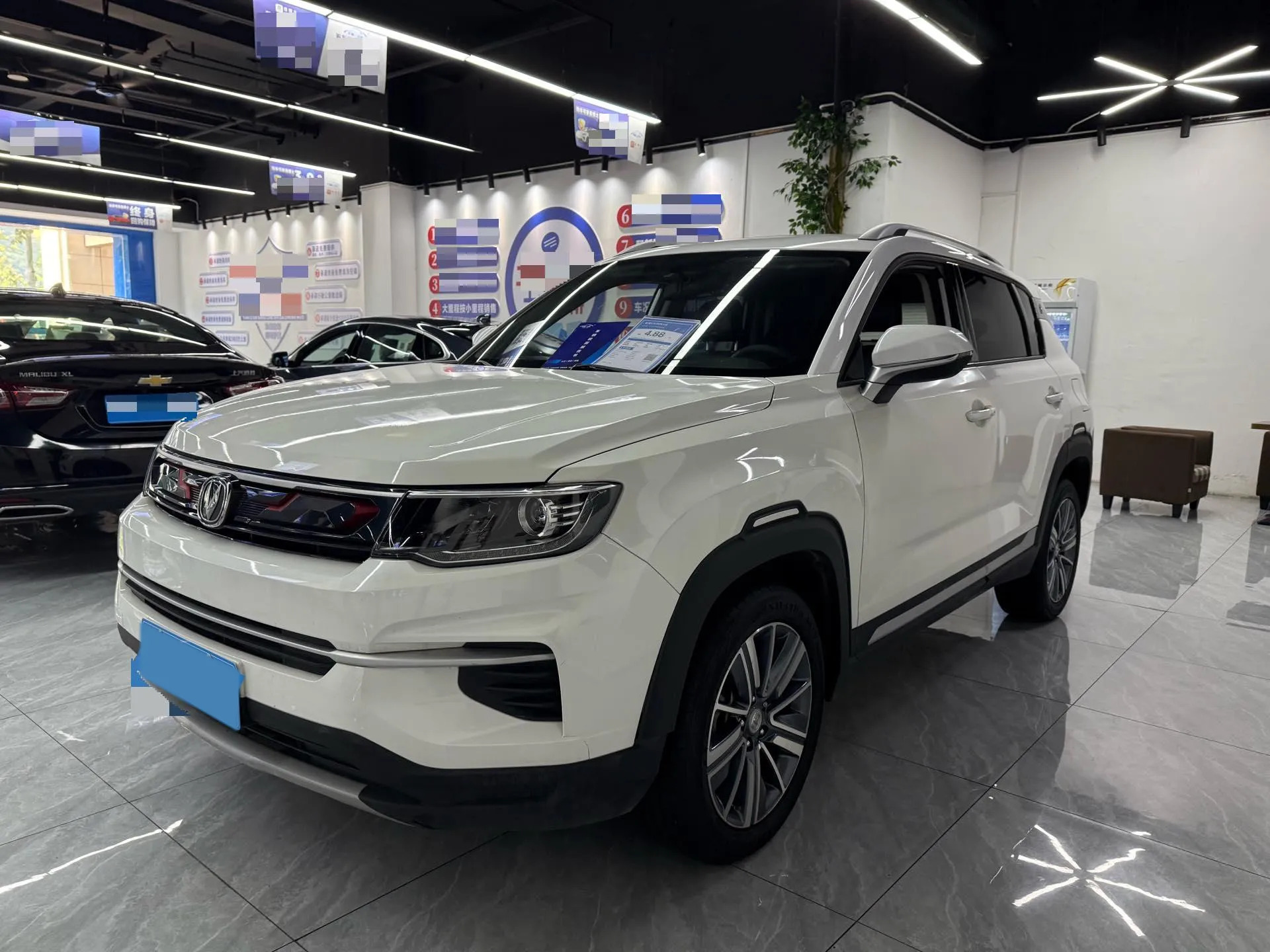 ChangAn CS35 Plus 2019 1.4T 158HP L4 voiture d'occasion de 2019 à exporter de Chine pour le ...